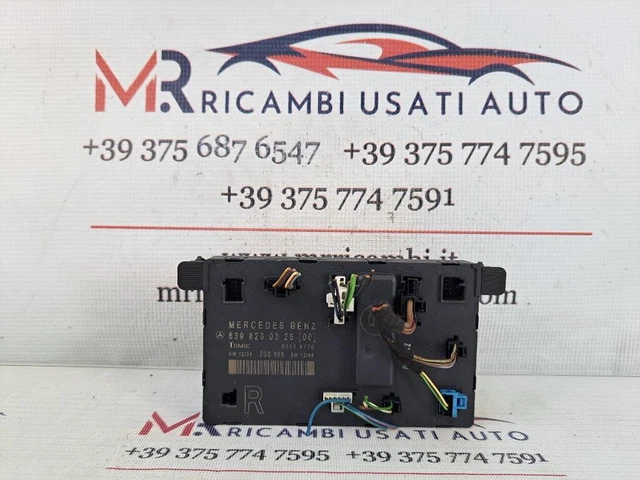 CENTRALINA PORTA DX PASSEGGERO MERCEDES Vito W639 2° Serie A6398200326 ...