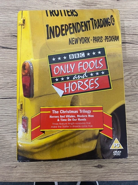 BBC ONLY FOOLS And Horses The Christmas Trilogy Dvd Box Set Cg Bd4 £7. ...