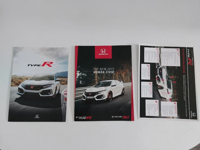 HONDA CIVIC TYPE R FK8 Brochures $80.00 - PicClick CA