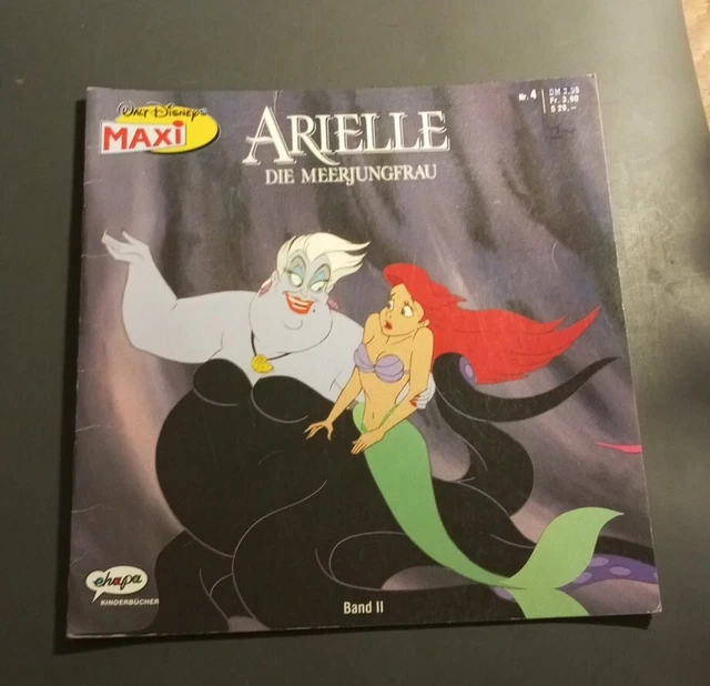 COMIC BILDERBUCH ARIELLE Die Meerjungfrau Walt Disney Maxi EUR 1,99 ...