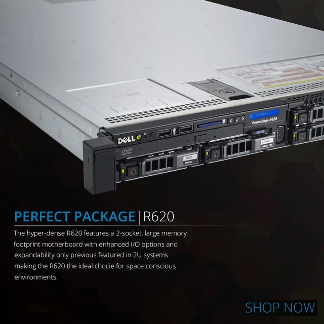 DELL R620 HOME-LAB ESXi / VMware / IT-Mode Server - 2x 10Core 4x 300GB ...