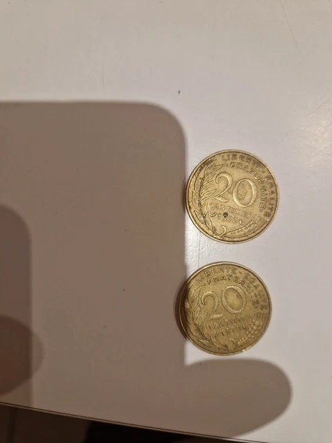 PIÈCE DE MONNAIE 20 centimes 1972 EUR 800,00 - PicClick FR