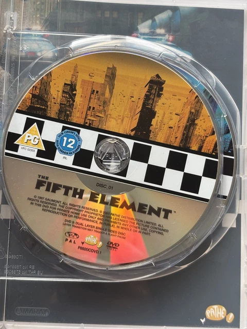 THE FIFTH ELEMENT Film, special edition, 2 discs, DVD 2004, adventure ...