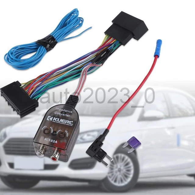 PLUG&PLAY WIRE HARNESS Radio Add A Subwoofer Amplifier For 2011-2018 ...