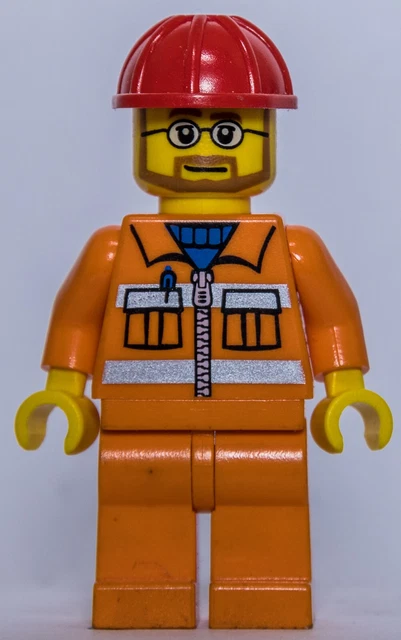 LEGO® MINIFIGURE TOWN City Construction Worker Set 7905 Workers ...
