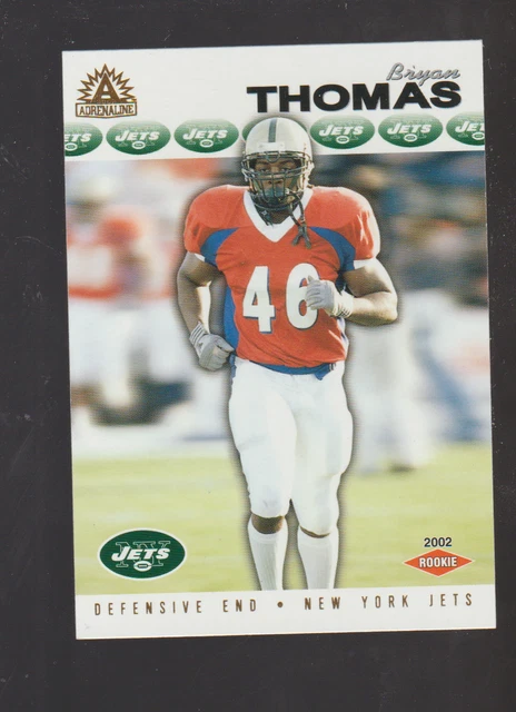 2002 PACIFIC ADRENALINE #198 Bryan Thomas recrue, UAB Blazers / New ...