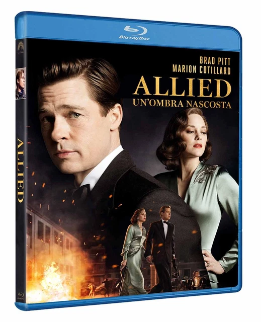 ALLIED - UN'OMBRA Nascosta (Blu-ray) Brad Pitt Marion Cotillard EUR 19 ...
