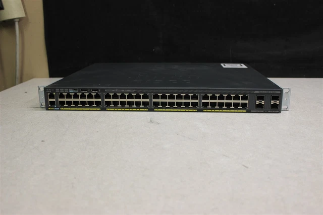 CISCO CATALYST SWITCH 2960-X Series WS-C2960X-48FPS-L V05 $74.99 - PicClick