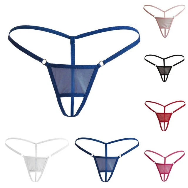 Women Sexy Panties Micro Thong Tiny G Stringmum Covwerge Underpants £5