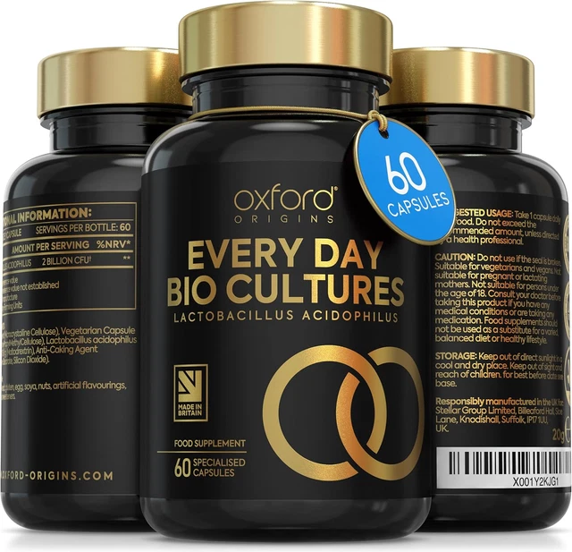 ADVANCED PROBIOTICS FOR Gut Health | Expert Formulated Acidophilus ...