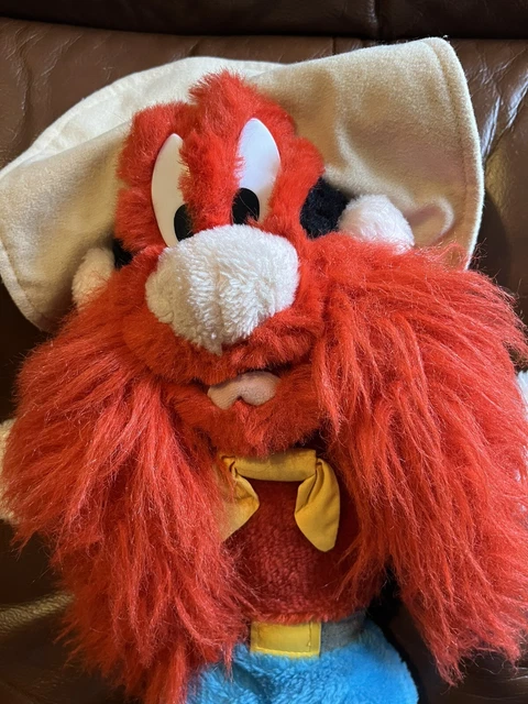 1995 WARNER BROS Looney Tunes - Yosemite Sam - 21” Soft Plush Toy Huge ...