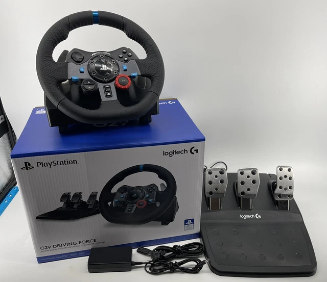 LOGITECH G29 DRIVING Force Racing Wheel & Pedals For PlayStation PS3 ...