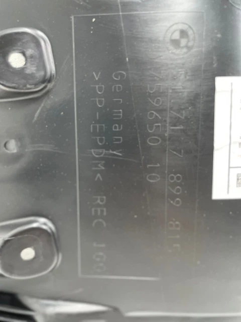 ORIGINAL BMW 3ER M3 E90 E92 E93 LCI Cover Lower Left 51717899815 $205. ...