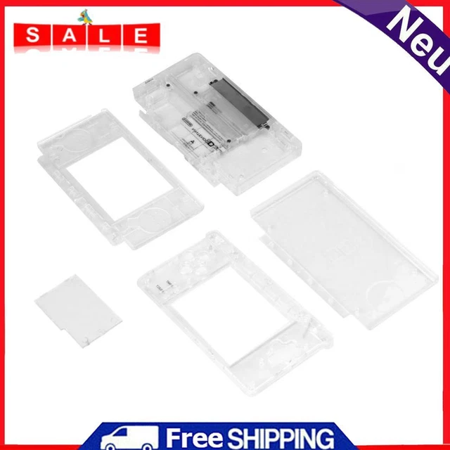 SHELL SCREEN LENS Crystal Clear Full Housing Case Cover for DS Lite EUR ... SHELL SCREEN LENS Crystal Clear Full Housing Case Cover for DS Lite EUR ...