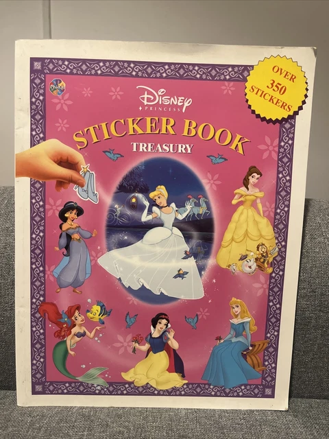 DISNEY PRINCESS STICKER Book Treasury Unused £11.00 - PicClick UK