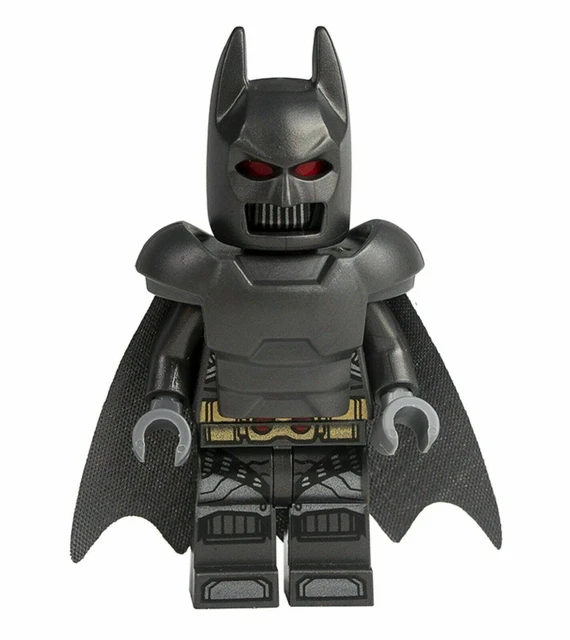 LEGO® SUPERHEROES FIGURE Heavy Armored Batman Cape Minifigure ...
