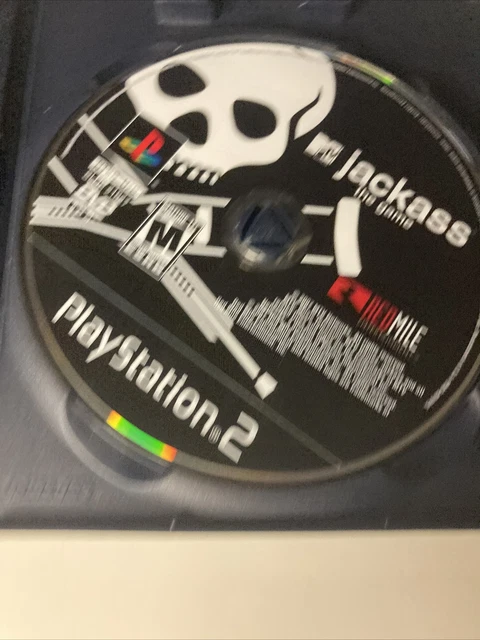 JACKASS THE GAME Black Label (PlayStation 2, 2007) MTV Complete w ...