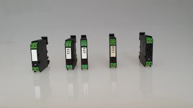 LOT MURRELEKTRONIK COUPLING Relays 51517; 51551 x 2; 51508; 51560 $90. ...
