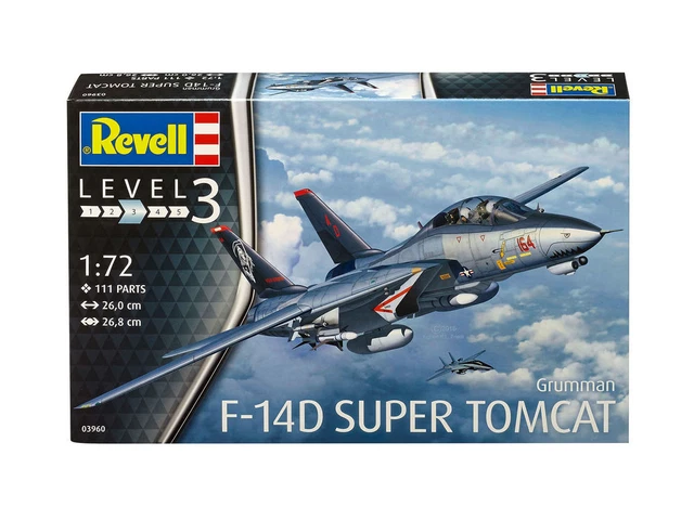 REVELL 1:72 3960 Grumman F-14D Super Tomcat £19.51 - PicClick UK