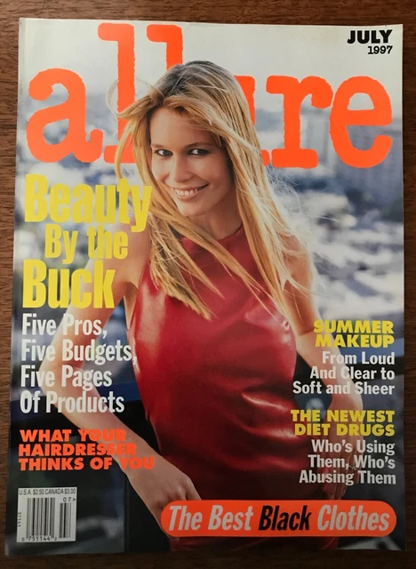 CLAUDIA SCHIFFER - Allure magazine - July 1997, Linda Fiorentino, Mary ...