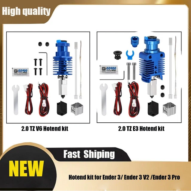 HOTEND EXTRUDER KIT for Ender 3/Ender 3 V2/Ender 3 Pro Voron 2.4/CR10 ...
