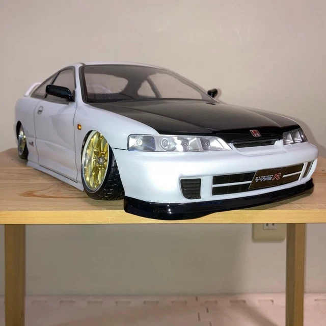 ABC HOBBY 1/10 RC Integra Type R Body Only with Dummy Muffler Mirrors ...