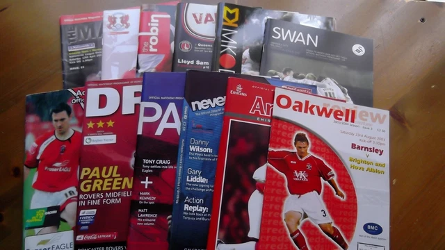 SMALL SELECTION OF 12 DIFFERENT PROGRAMMES FROM THE 2000's. £1.38 ...