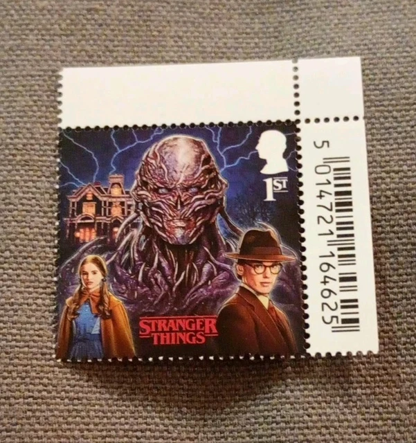 STRANGER THINGS 1ST Class Single Stamp 2026 - New (character Vecna) £2. ...