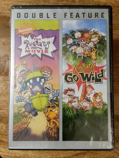 THE RUGRATS MOVIE Go Wild Double Feature Nickelodeon 1998 2003 90's ...