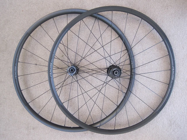 SPECIALIZED AXIS ELITE 700C Disc Road Bike Wheelset Front/Rear Thru ...