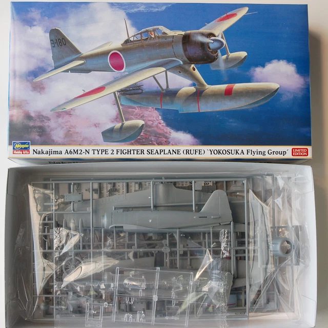 HYDRAVION DE CHASSE Hasegawa 1/48 IJN Nakajima A6M2-N type 2 RUFE ...