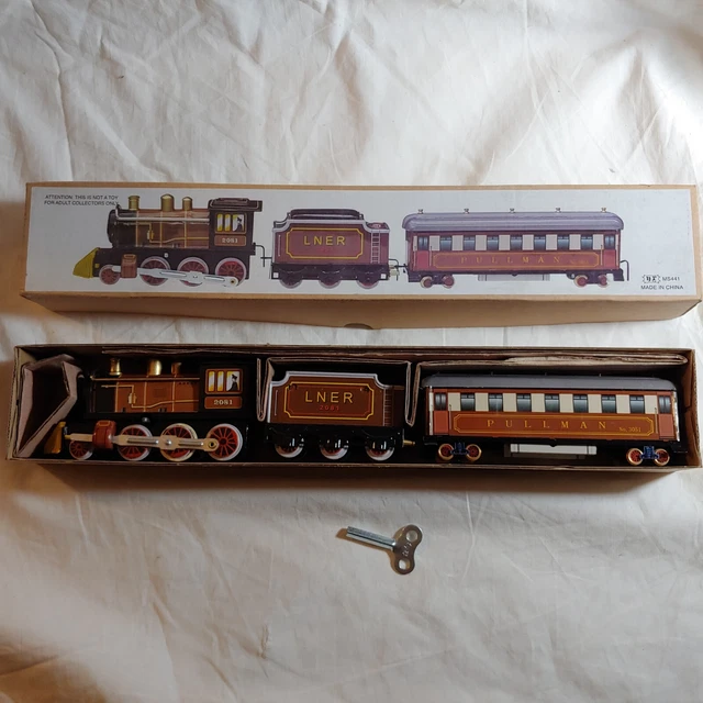 SCHYLLING TIN WIND-UP train LNER Pullman MS441 $55.00 - PicClick