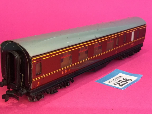 HORNBY DUBLO 32016 LMS Coach, Brake/3rd, FC, No Box, 3 Rail £6.99 ...