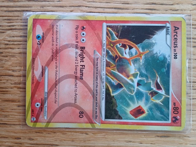 CARTE POKÉMON - Arceus Niv.100 AR3 Platinum Arceus - Française FR EUR 5 ...