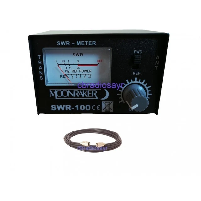 CB RADIO SMALL and Handy SWR Meter with 1m Patch Lead £19.00 - PicClick UK