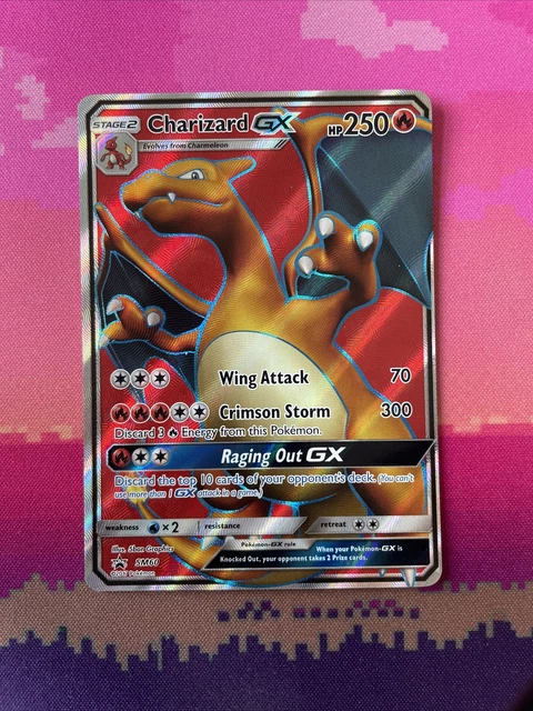 POKEMON CARD CHARIZARD GX SM60 Black Star Promo Near Mint Condition £32 ...