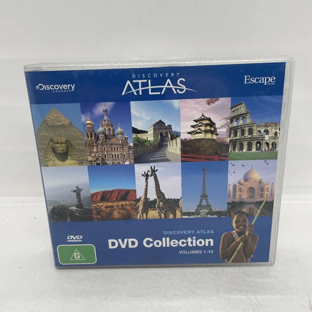 DISCOVERY ATLAS DVD Collection Volumes 1-10 Disc Set Region 4 Nature ...