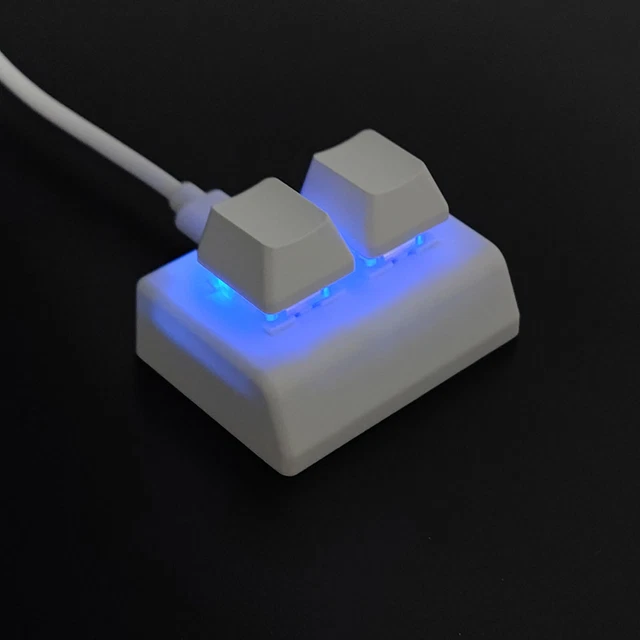 MECHANICAL KEYBOARD CUSTOM Keypad 2 Keys Copy Paste One Key Shortcut ...