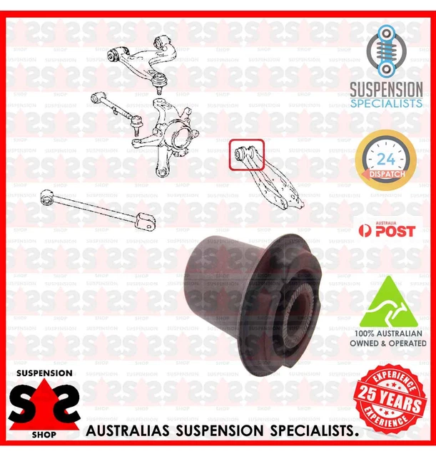 REAR AXLE MOUNTING, Control/Trailing Arm Suit TOYOTA Crown Estate (_S17 ...