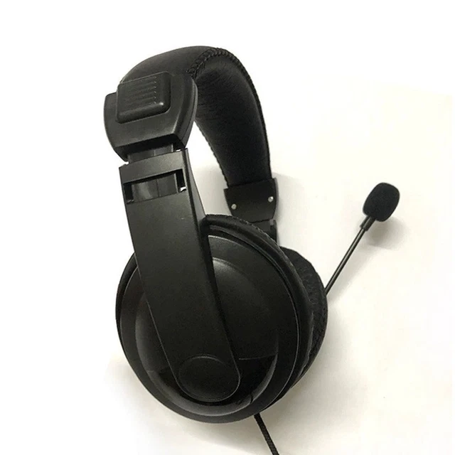 ROBUSTES ABS KABELGEBUNDEN Gaming Headset mit Over-Ear Komfort und Dual ...
