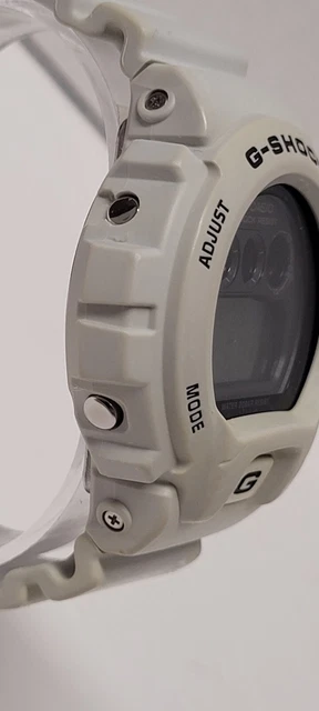 VINTAGE RARE CASIO G-shock DW-6900FS White Japan Y Module 3230 Digital ...