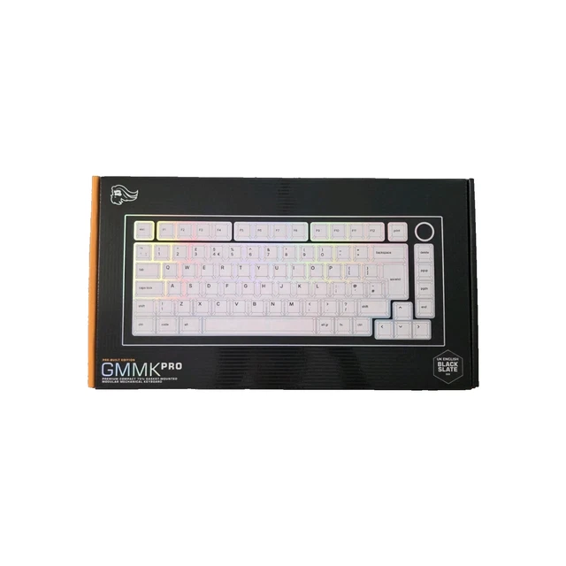 GLORIOUS GMMK PRO Black Slate 75% TKL Tastatur - Pre built, ISO DE ...