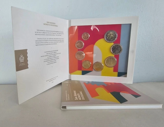 COFFRET BU EUROS Commémorative Saint Marin 2023 - 8 Pièces EUR 39,90 - PicClick FR