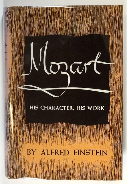 ALFRED EINSTEIN, ARTHUR Mendel / Mozart son personnage son œuvre 1977 ...