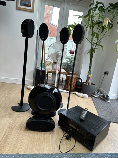 KEF KHT3005SE 5.1 Surround System with Onkyo Amp £177.99 - PicClick UK