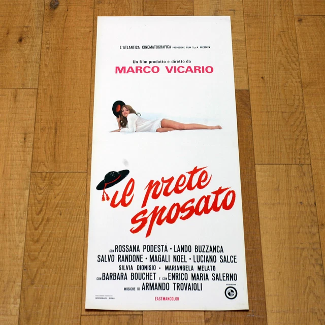 IL PRETE SPOSATO locandina poster Rossana Podestà Celibato ...