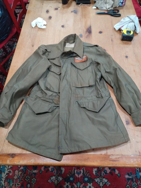 WW2 US Army Air Corps M1943 Jacket With Name £217.13 - PicClick UK