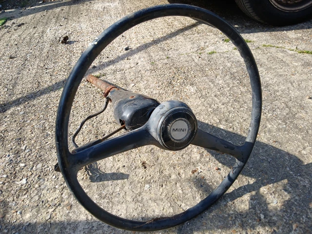 MK1 CLASSIC MINI Steering Wheel And Column £53.01 - PicClick UK