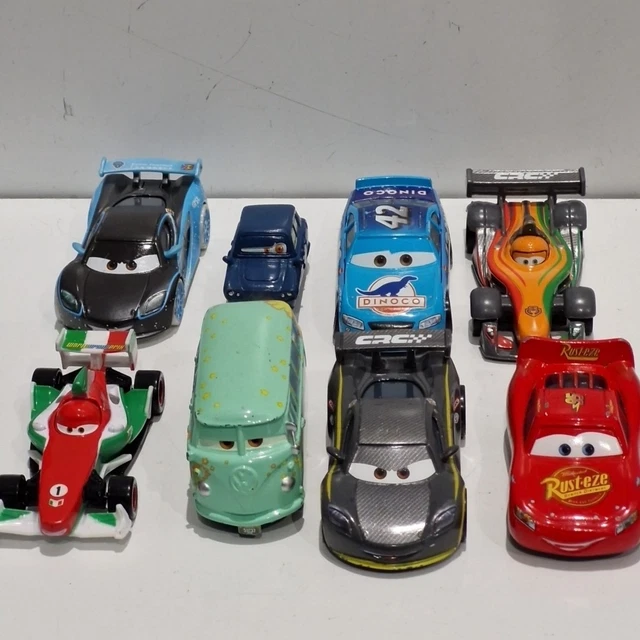 DISNEY PIXAR CARS, Large Mixed Bundle Of Action Figures Rare 8 Cars £14 ...