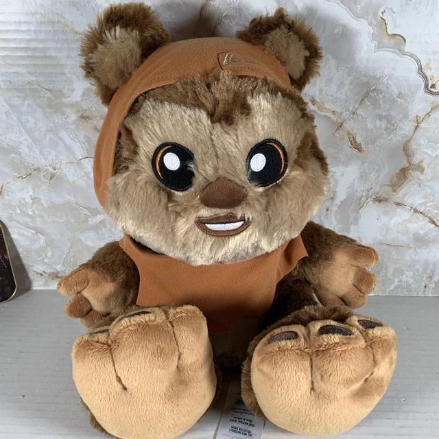 DISNEY WICKET THE Ewok Big Feet Plush Parks Exclusive Star Wars Figure ...